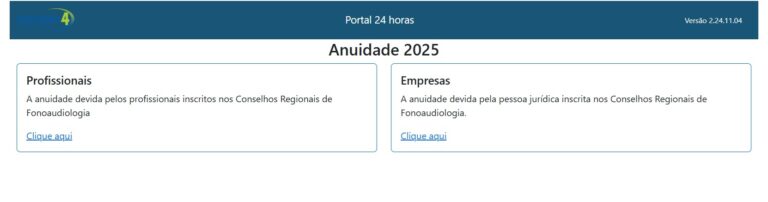 Anuidade 2025 já está disponível. Veja como emitir e parcelar em até 8x